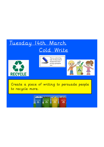 Persuasive writing - Key Stage 2 Context - Plastic pollution in our ...