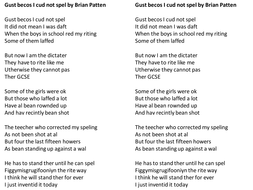 AQA Unseen Poetry | Teaching Resources