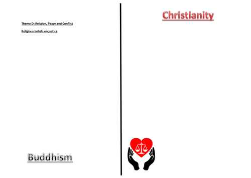 Theme D Religion, Peace and Conflict Student Work booklet | Teaching ...