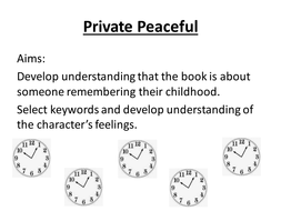 Private Peaceful - Chapter 1 - Five Past Ten | Teaching Resources