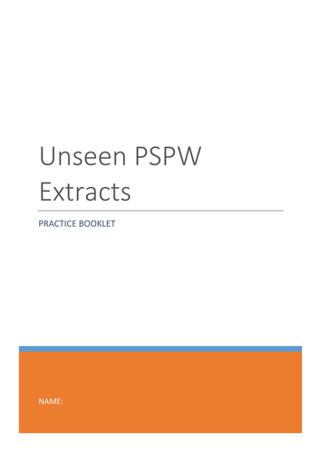 Unseen Extracts Political Protest Writing ALevel AQA English Lit Spec B ...