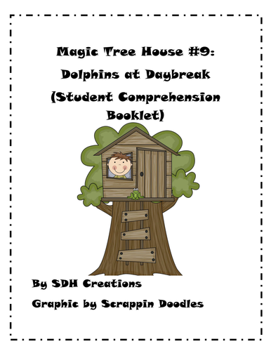 Magic Tree House Book 9: Dolphins at Daybreak Reading Comprehension ...