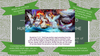 The Trees Are Down - Charlotte Mew Songs Of Ourselves Poetry | Teaching ...