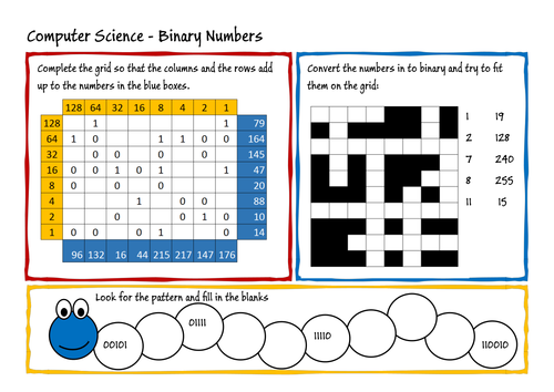 Computer Science - Binary Number Games | Teaching Resources Computer Science - Binary Number Games | Teaching Resources