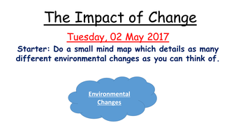 The Impact of Change | Teaching Resources