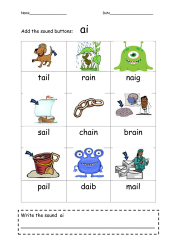 phase 3 phonics real and alien words bundle | Teaching Resources