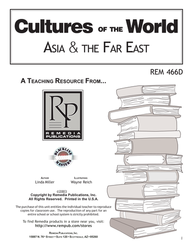 Cultures of the World: Asia & the Far East | Teaching Resources
