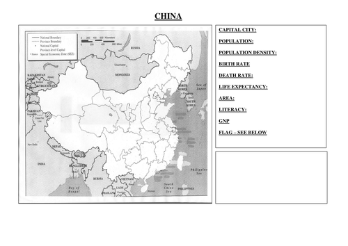 China Lesson 1 - Location | Teaching Resources