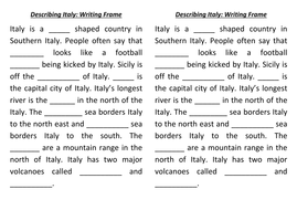 Italy – KS3 SoW with New 1-9 GCSE elements incorporated | Teaching ...