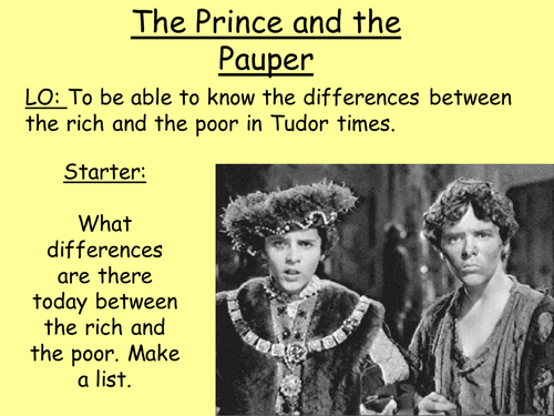Tudors: the Rich and the Poor | Teaching Resources