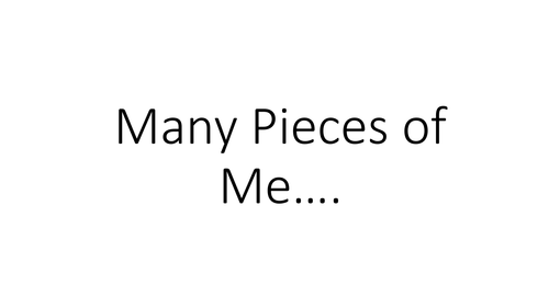 many pieces of me jigsaw and visual supports | Teaching Resources