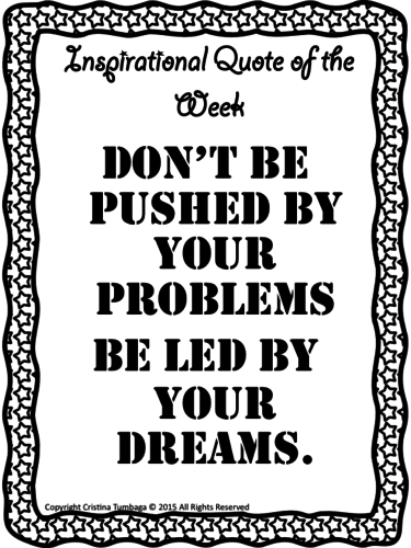 Inspirational Quotes: Making Inferences | Teaching Resources