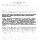 AQA New GCSE Conflict and Tension 1918-1939 End of unit test | Teaching ...