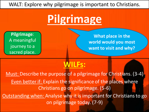 Explore why Pilgrimage is important to Christians | Teaching Resources