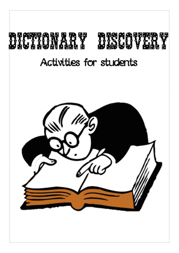 Dictionary Discovery - Activities for students | Teaching Resources