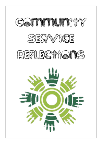 Community Service Reflection Activity | Teaching Resources