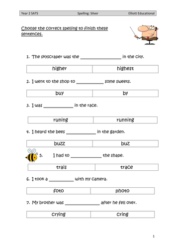 Big Saver Year 2 SPaG SATS Bundle | Teaching Resources