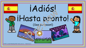 Spanish lesson and resources - Greetings for different times of day ...