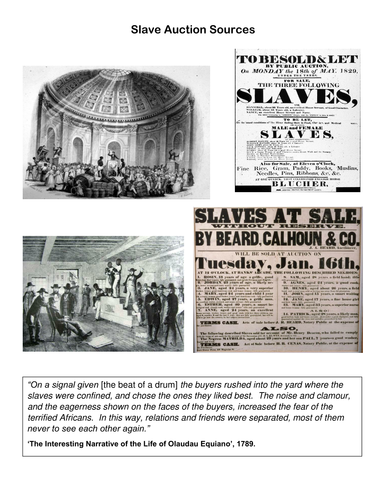Abolition of slavery (4 / 5 lessons) | Teaching Resources
