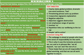 PEE PARAGRAPH WRITING LESSON AND RESOURCES | Teaching Resources