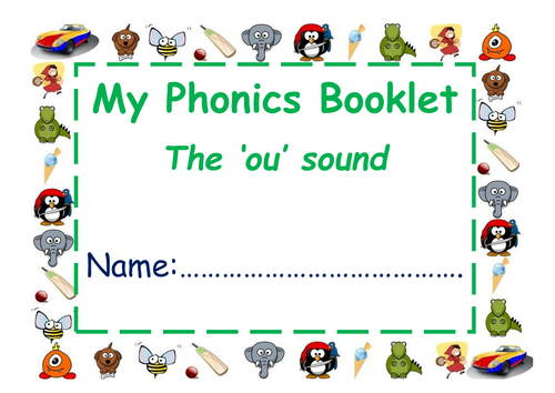 Phonics phase 5 revision - The 'ou' sound - booklet | Teaching Resources