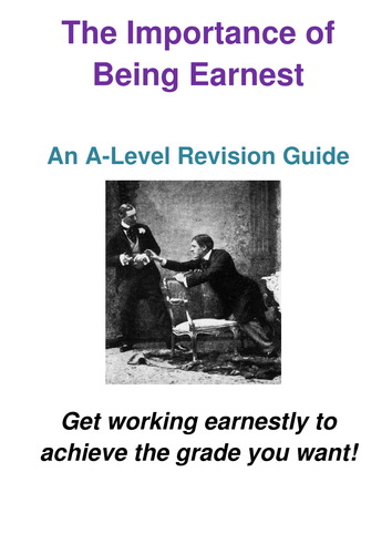 The Importance Of Being Earnest Bundle | Teaching Resources