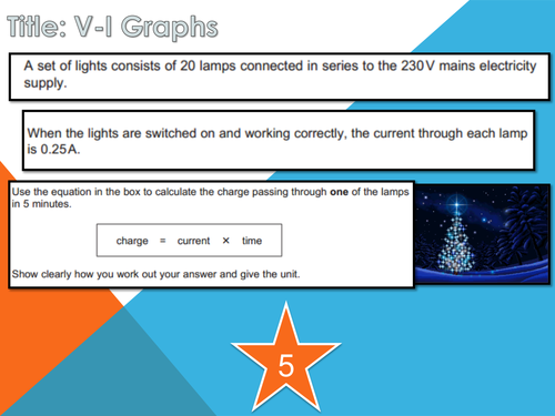 Electricity Topic PPTs & Tests New AQA Physics 9-1 (trilogy) GCSE ...