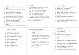 Fairy Tales Quiz | Teaching Resources