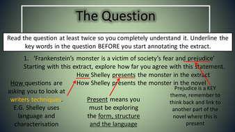 Frankenstein GCSE revision | Teaching Resources
