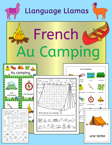 French Camping Summer resource pack | Teaching Resources
