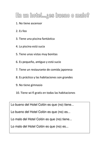 Las vacaciones - holidays | Teaching Resources