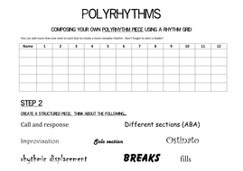 Polyrhythms / African Drumming | Teaching Resources