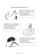 Limericks by Edward Lear: PPT, poem and worksheets | Teaching Resources