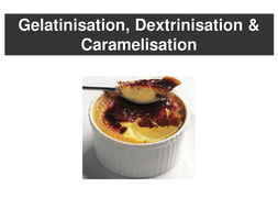 Starch gelatinisation - custard and trifle making practical lesson ...