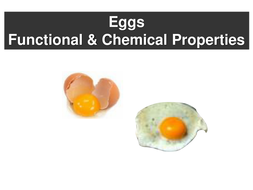 Egg coagulation/protein denaturation | Teaching Resources