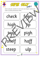 Super Silly Phonics Activities - Phonics Screen Preparation Aid ...