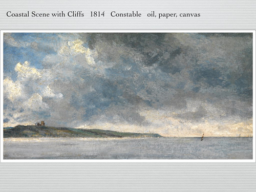 John Constable ~ English ~ Land Sea Clouds Portrait Art ~ Romance Era ...