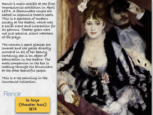 Pierre-Auguste Renoir ~ Impression ~ Art History ~ Art ~ 214 Slides ...