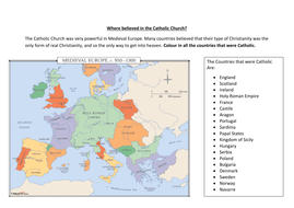 The Medieval Catholic Church | Teaching Resources