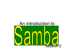 OCR GCSE Music - Rhythms of the World - Samba (2) Powerpoints and ...