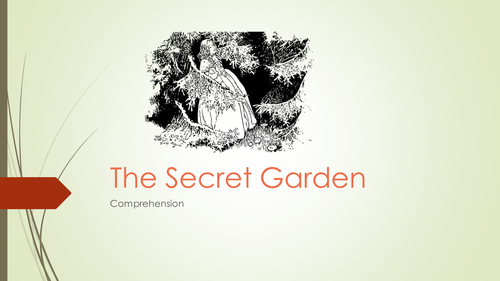 Year 6 Mini Comprehensions PowerPoint - The Secret Garden | Teaching ...