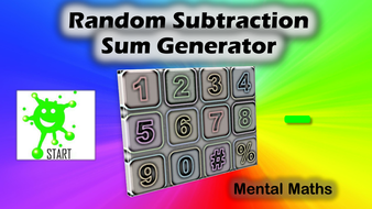 Maths. Sum Generators for Primary School. | Teaching Resources