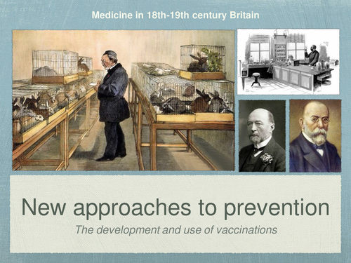 GCSE History of Medicine. 18th 19th Century. Development and use of ...