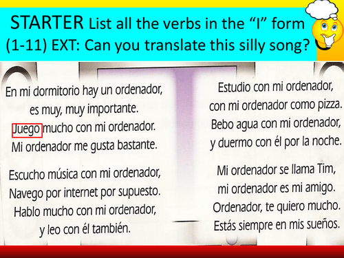 MFL Spanish Mira Express Module 4 PowerPoints and Lesson Materials ...