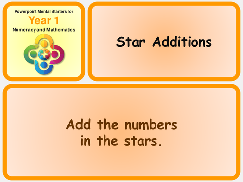 KS1 Year 1 Maths Mental Starters 13 | Teaching Resources