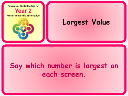KS1 Year 2 Maths Mental Starters 8 | Teaching Resources