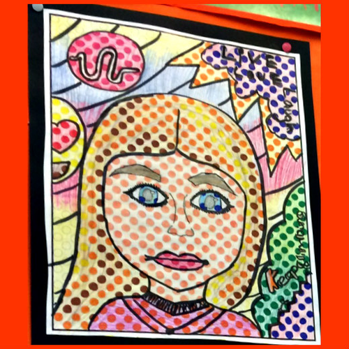 NEW CLASS/TRANSITION DAY - ALL ABOUT ME - Lichtenstein Portraits ...