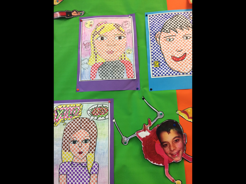 NEW CLASS/TRANSITION DAY - ALL ABOUT ME - Lichtenstein Portraits ...