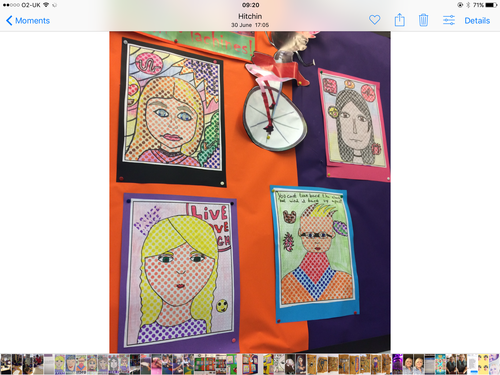 NEW CLASS/TRANSITION DAY - ALL ABOUT ME - Lichtenstein Portraits ...