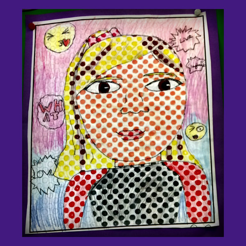 NEW CLASS/TRANSITION DAY - ALL ABOUT ME - Lichtenstein Portraits ...